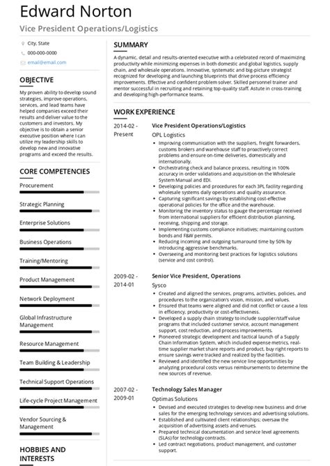Vice President Of Marketing Resume Samples And Templates Visualcv