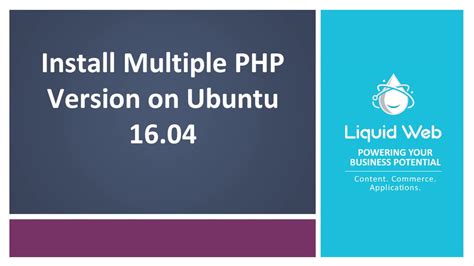 update install multiple php versions on ubuntu 16 04