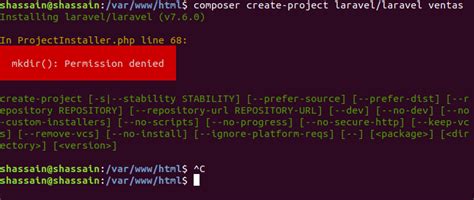 ubuntu mkdir permission denied stack overflow en español