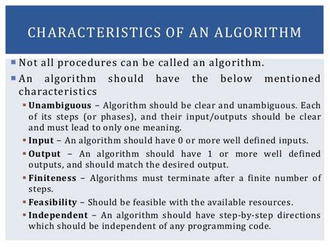 unit i basic concepts of algorithms