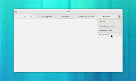 design os tabs gnome wiki