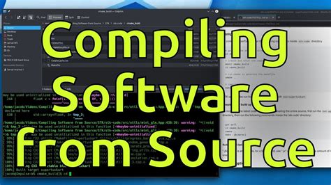 compiling software from source youtube