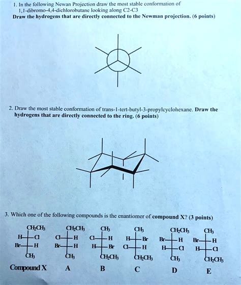 Draw The Structure Of The Following Compounds 1 2 Dic