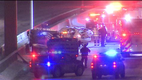 Medical Examiner Driver Killed After Crashing Into Freeway Median