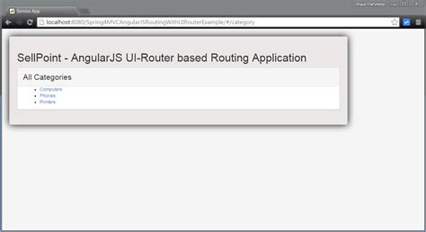 spring 4 mvc angularjs routing example using ui router