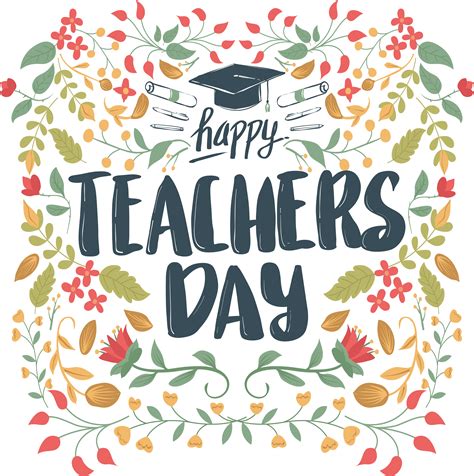 Teachers Day Card Png
