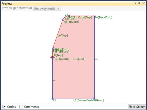 custom subassembly doesn t have a solid fill when adding in corridor