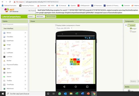 error building apk after mit app inventor version nb182 released mit