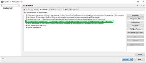 mysql cannot resolve type problems with eclipse stack overflow