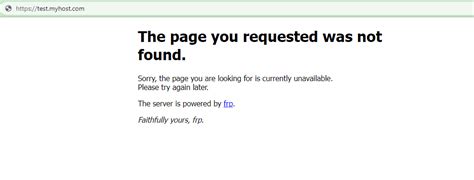 proxy request error no such domain subdomain not work · issue