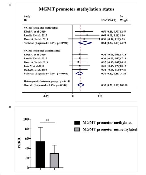 The Correlation Between Mgmt Promoter Methylation Status And Tmz