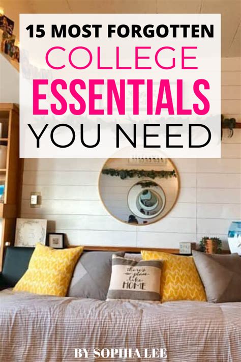 Unexpected Things To Bring To College 15 Items You Probably Didnt