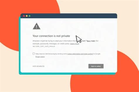 your connection is not private error 8 ways to fix it