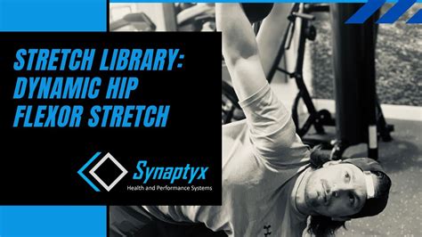 How To Dynamic Hip Flexor Stretch Youtube
