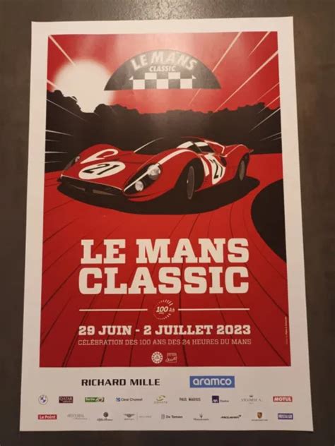 Medaille Officielle Des 24 Heures Du Mans 2023 Centenaire Neuve Très