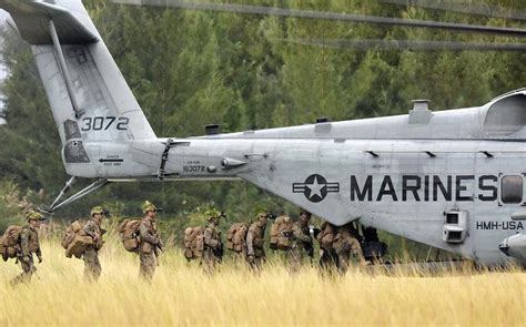 North Carolina Based Marines Experiment With Stand In Force Doctrine On