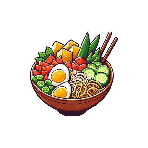 Premium Vector Seblak Indonesian Food Ai Generated Image