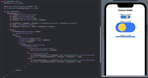 how to customise the slider in swiftui software development notes