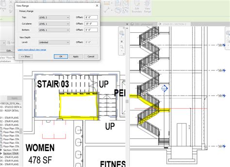 solved revit 2019 stair not showing up autodesk community
