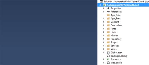crud operation in asp mvc razor using signalr and