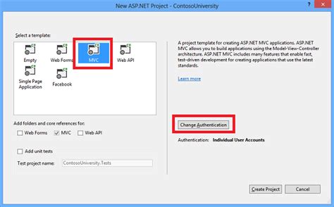 how to create simple mvc application in asp net