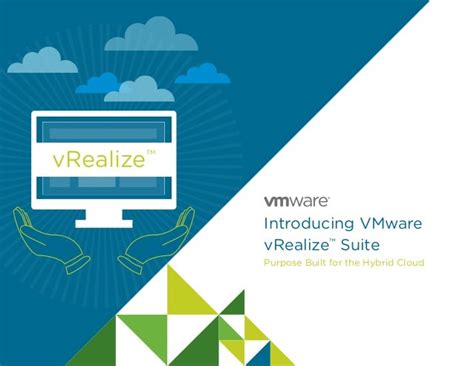 introducing vmware vrealize suite purpose built for the hybrid clou…