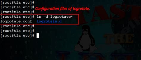logrotate in linux with example taste the linux