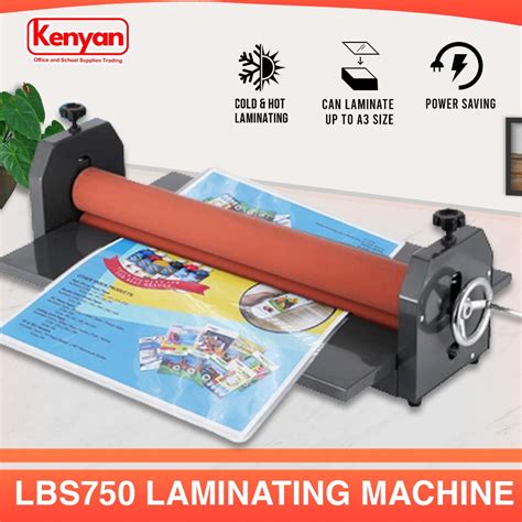 Cold Laminating Machine Lbs750 Forward And Backward Laminator Shopee