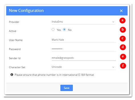 Configure Sms Gateways To Send Sms Knowledge Base