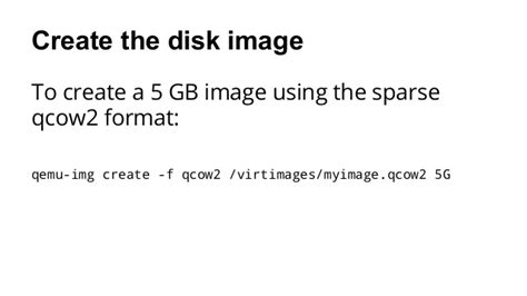 convert qcow2 to iso