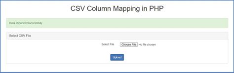import selected csv file column in php using ajax jquery