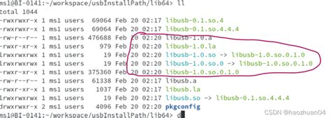 linux下编译安装libusb动态库 so libus1 0 vs libusb 0 1 libusb so csdn博客