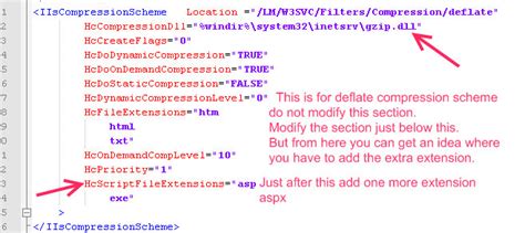 and iis tricks using gzip compression with iis 6 0 to compress