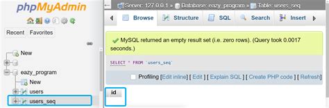 create an auto incrementing id with prefix varchar integer eazy program