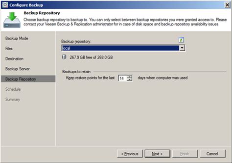 veeam endpoint backup administration integration with veeam backup