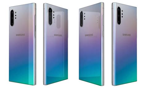 Samsung Galaxy Note 10 Plus Aura Glow Modelo 3d 39 3ds C4d Max