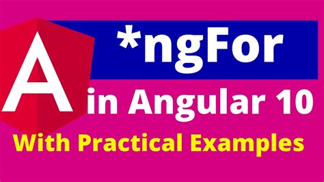 part 8 ngfor in angular 10 with step by step explanation delete