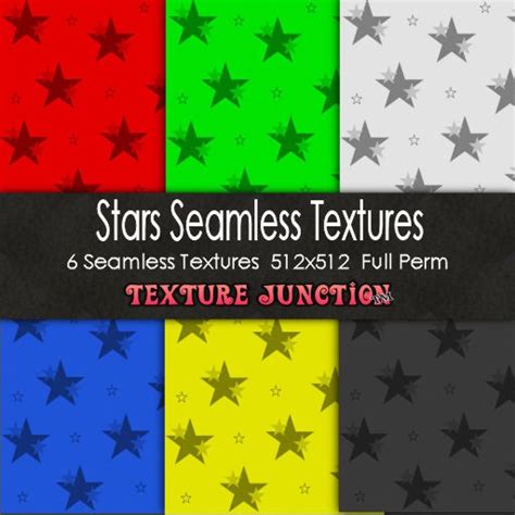 Second Life Marketplace ~tj~ Stars Seamless Textures