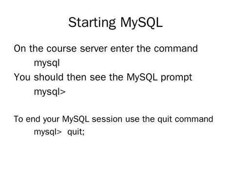 Basic Sql Commands Ndsu