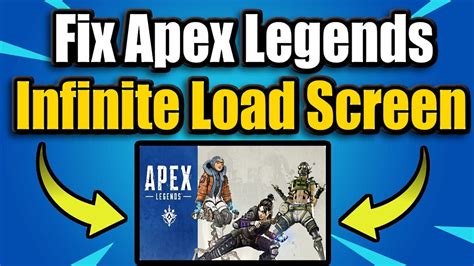 how to fix apex legends infinte load screen on start up playstation 4