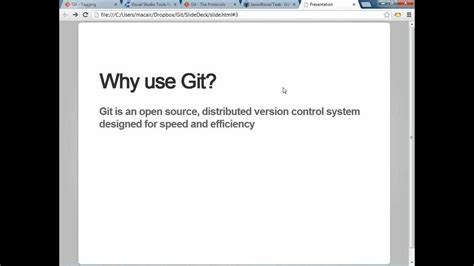 introduction to git using vs tools from microsoft youtube
