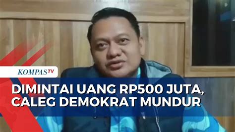 Wakil Ketua Dpd Partai Demokrat Jabar Mundur Mengaku Dimintai Uang Rp
