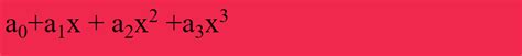 create an html5 page containing the polynomial expression html and css
