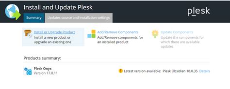 how to update your php version in plesk lotus rb
