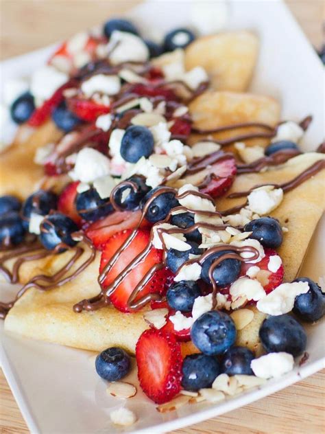 Berry Nutella Crepes Recipe Video Tatyanas Everyday Food