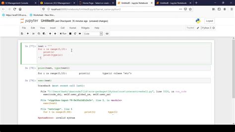how to execute a string which is actually a python statement using