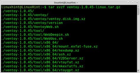 create multiboot usb linux with ventoy
