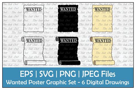 Western Wanted Poster Clipart