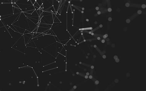 خلفية داكنة منخفضة بولي مع تصميم مساحة مضلعة مجردة في تقديم ثلاثي