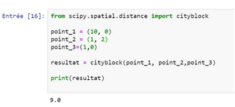 tuto python scipy le sous module spatial